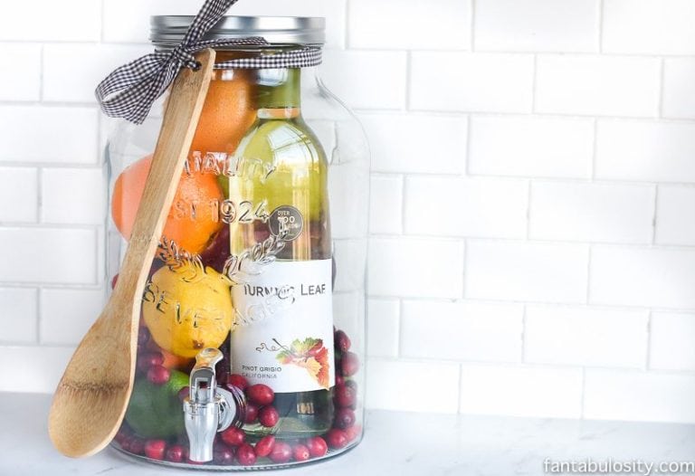 DIY Gift Idea: Sangria Kit - Great for Friends, Housewarming & More!