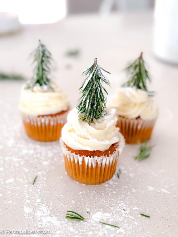 Tree Forest Winter Cupcakes - Fantabulosity