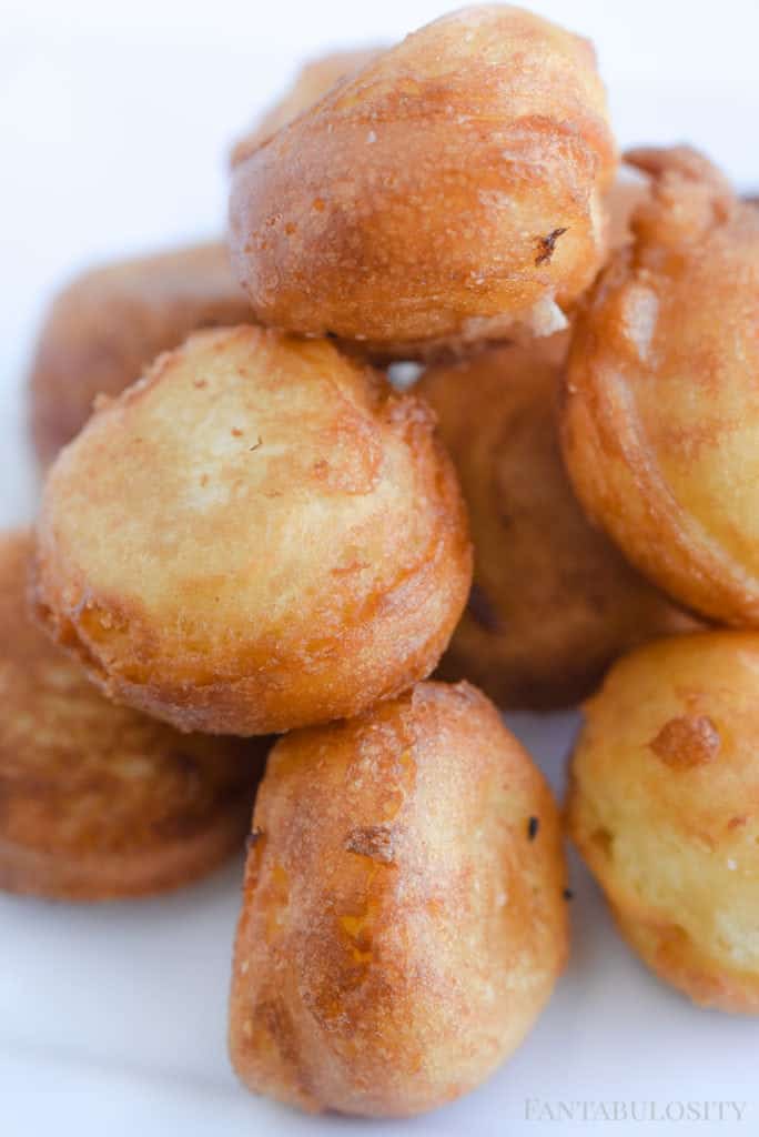 Fried Cake Bites — At Home Carnival Food - Fantabulosity