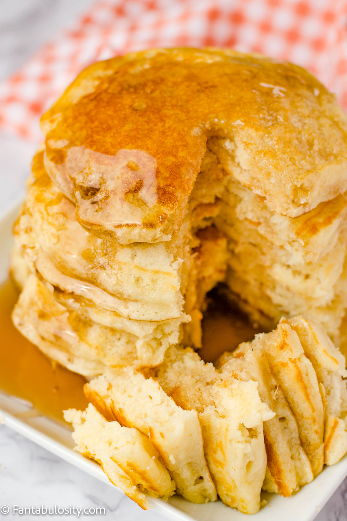 Easy Fluffy Pancakes from Scratch - Fantabulosity