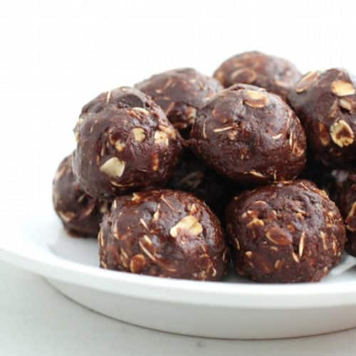 Energy Bites: Chocolate + Peanut Butter, No Bake Recipe - Fantabulosity