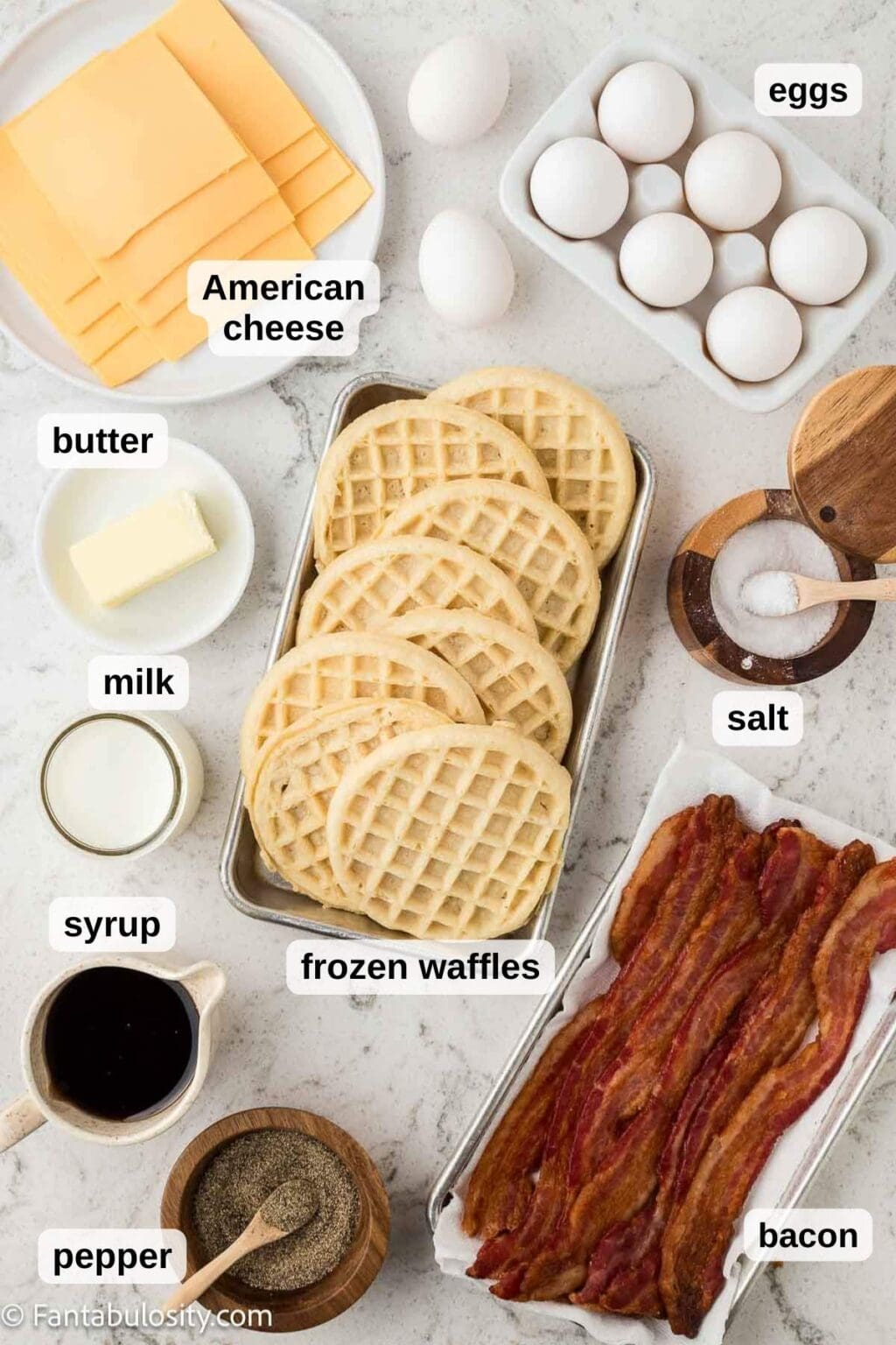 Waffle Breakfast Sandwiches - Fantabulosity