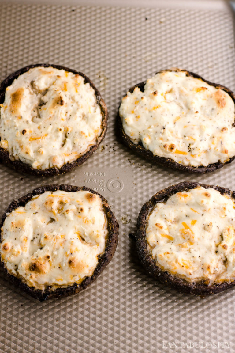 The BEST Baked Portobello Mushrooms - So Easy! - Fantabulosity