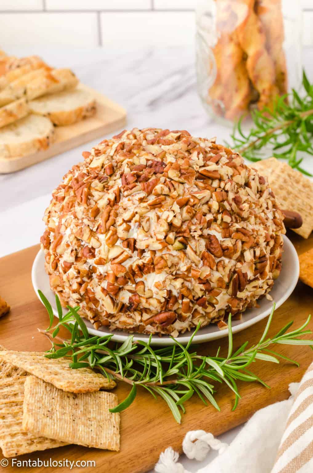Simple Cheese Ball Recipe - Fantabulosity
