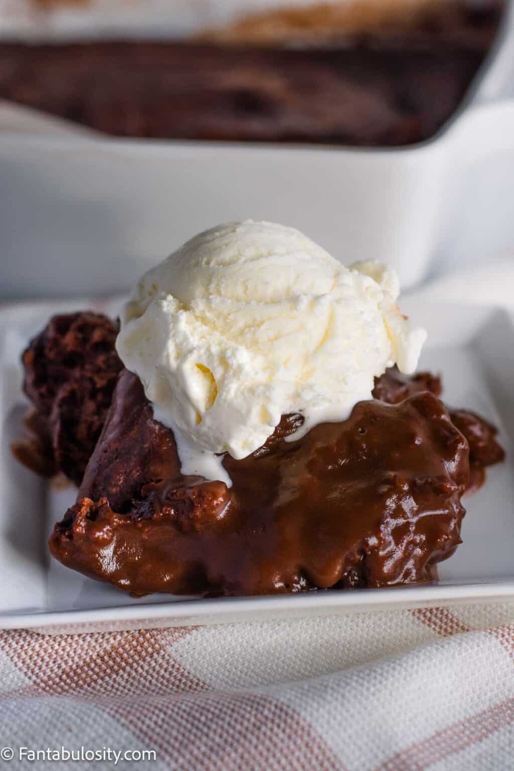 Hot Fudge Cake - Fantabulosity