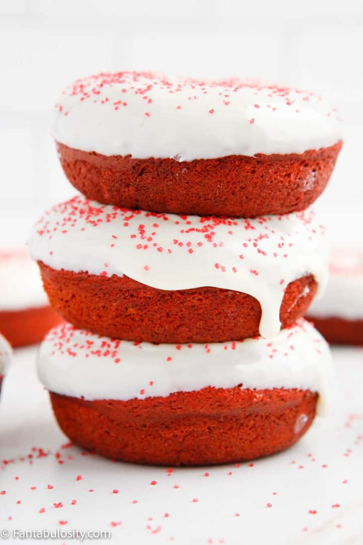 Red Velvet Donuts - Fantabulosity