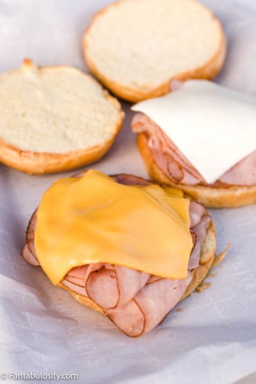 Hot Ham and Cheese Sandwiches - Fantabulosity