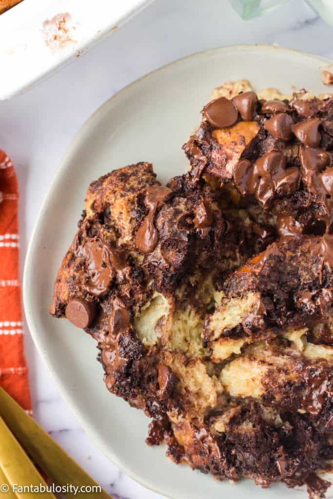 Chocolate Bread Pudding - Fantabulosity