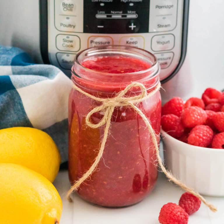 Instant Pot Raspberry Jam - Fantabulosity