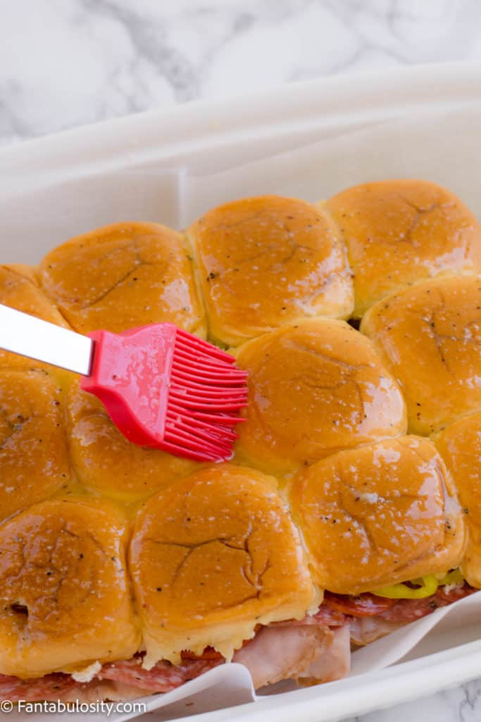 Italian Sliders (Easy Party Sandwiches) - Fantabulosity