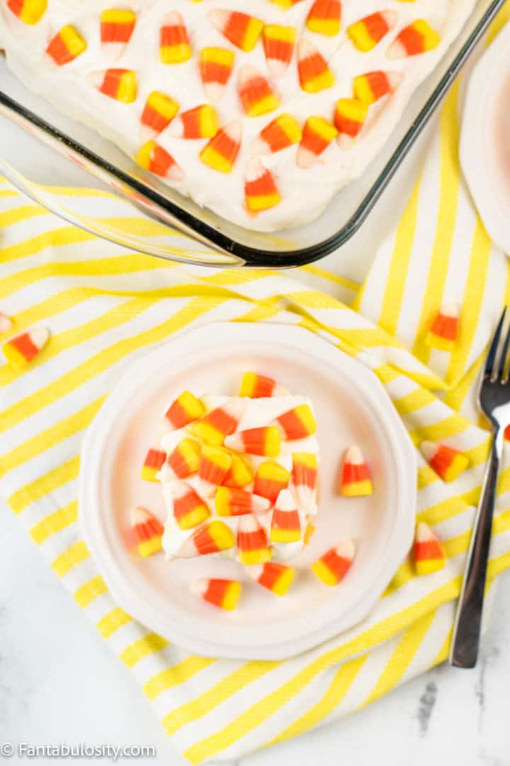 Candy Corn Cake - Fantabulosity