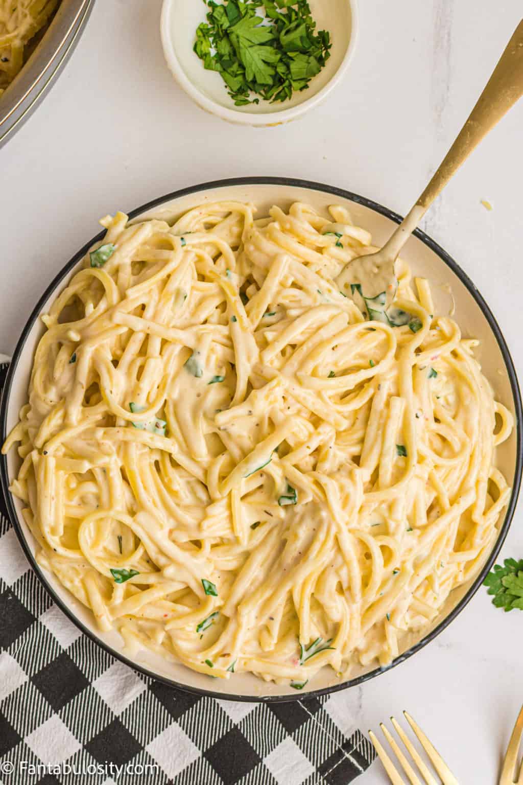 Cream Cheese Pasta - Fantabulosity