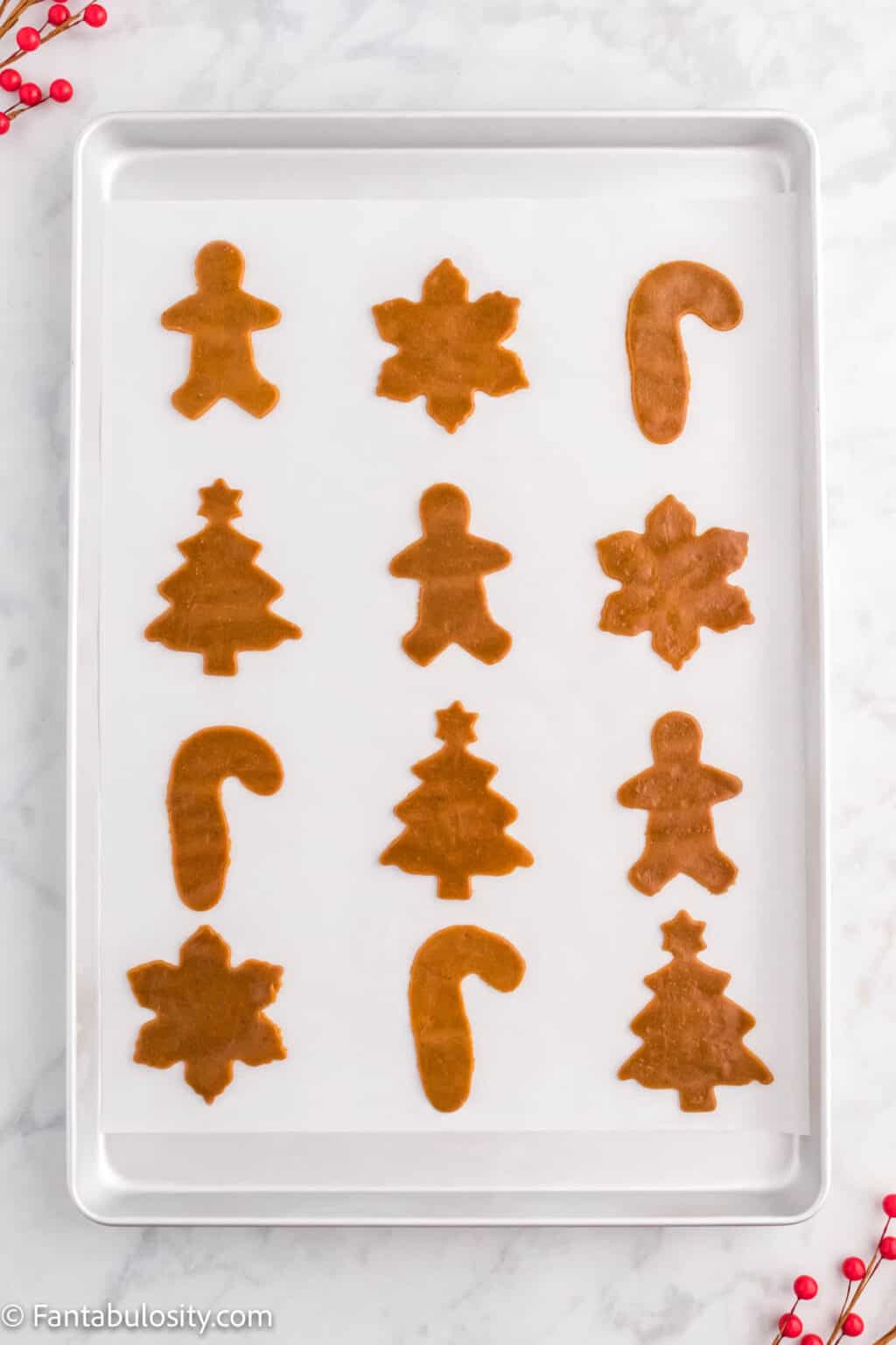 Easy Christmas Gingerbread Cookies Recipe - Fantabulosity