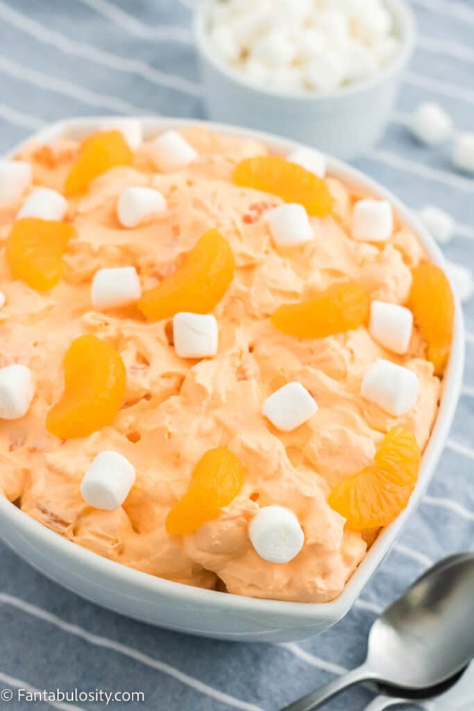 Orange Fluff Salad - Fantabulosity