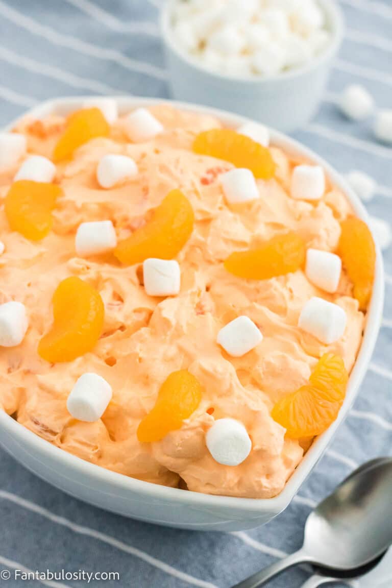 Orange Fluff Salad - Fantabulosity