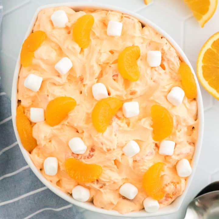 Orange Fluff Salad - Fantabulosity