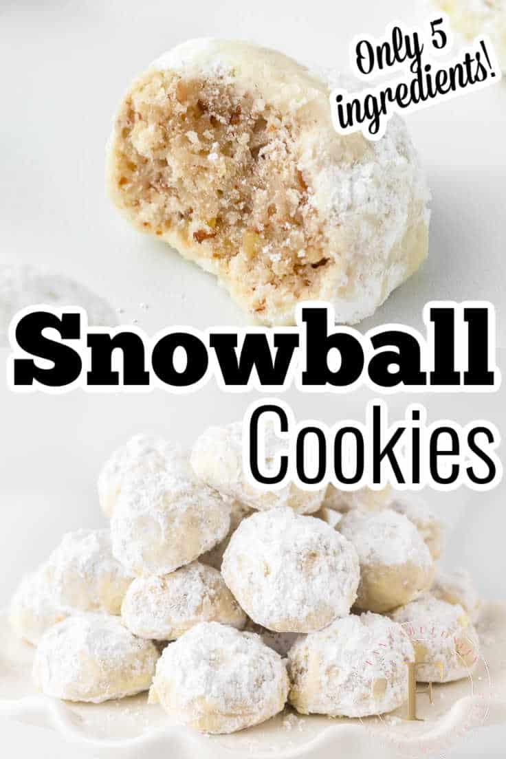 Pecan Snowball Cookies - Fantabulosity