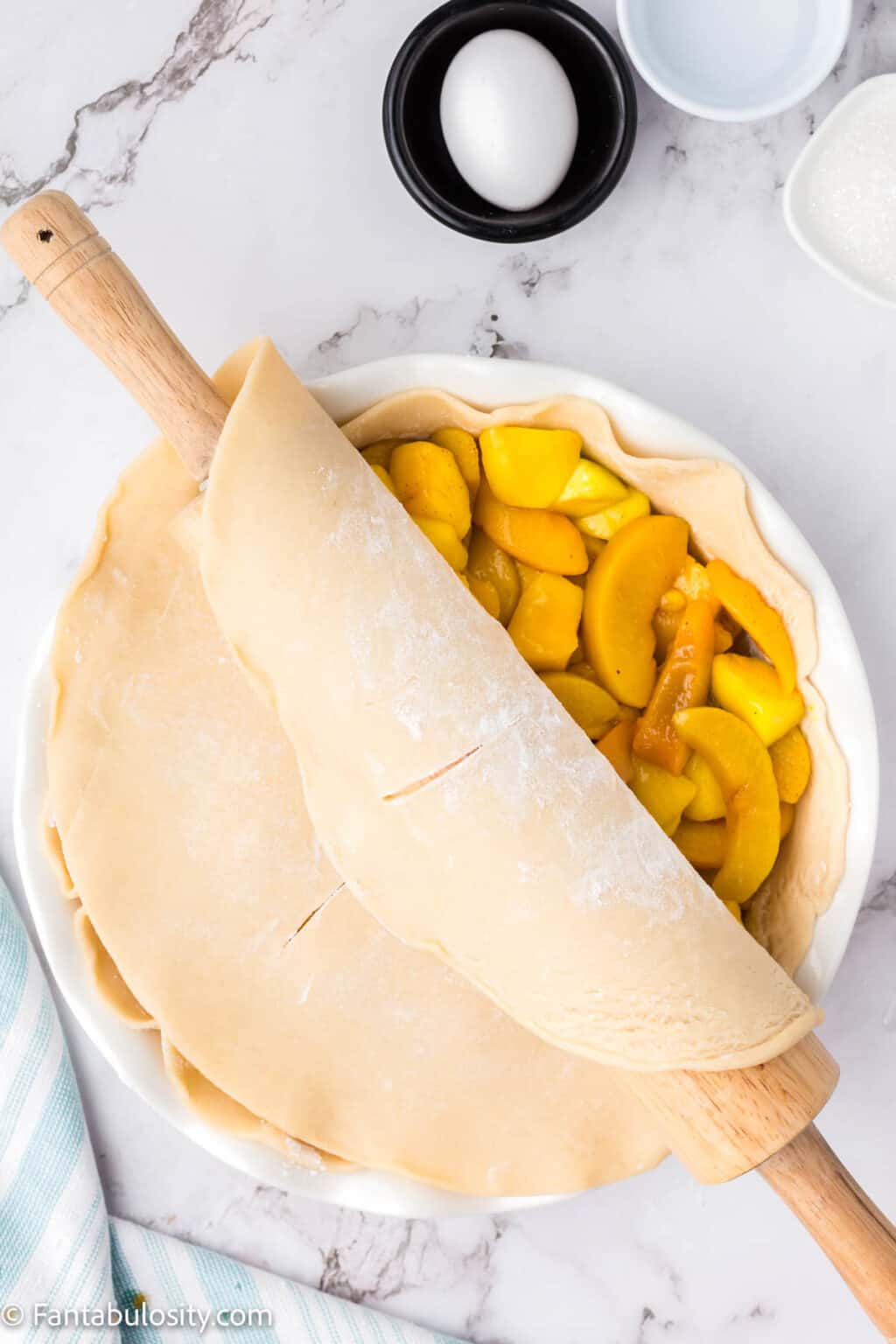 Peach Mango Pie - Fantabulosity