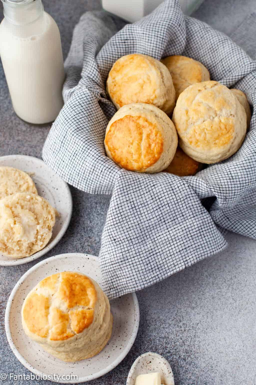 Easy Homemade Buttermilk Biscuits - Fantabulosity