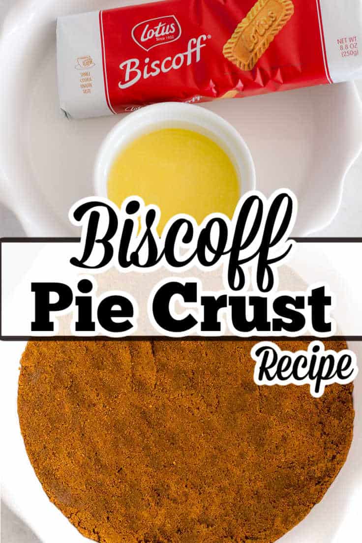 Biscoff Pie Crust - Fantabulosity