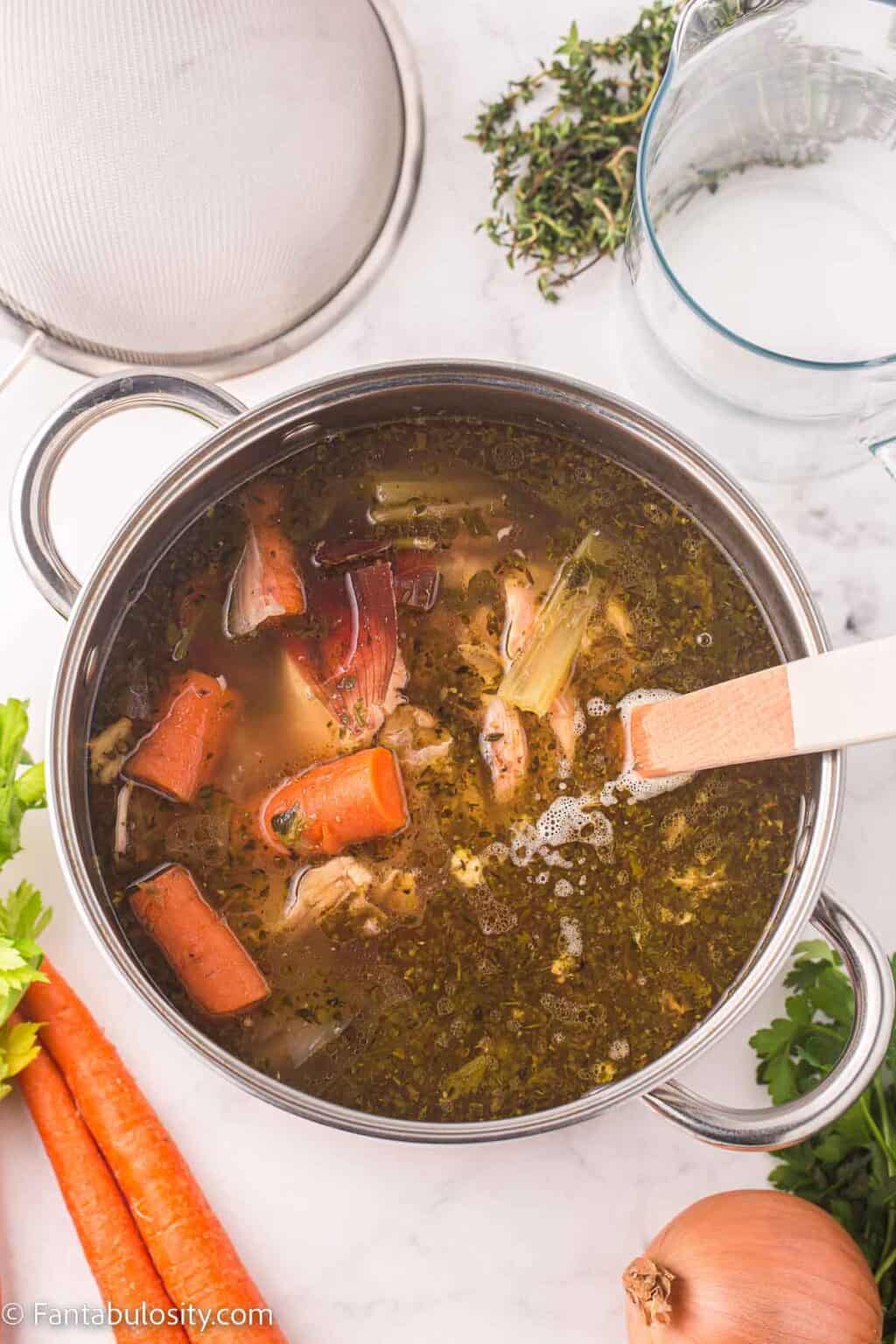 Rotisserie Chicken Stock - Fantabulosity