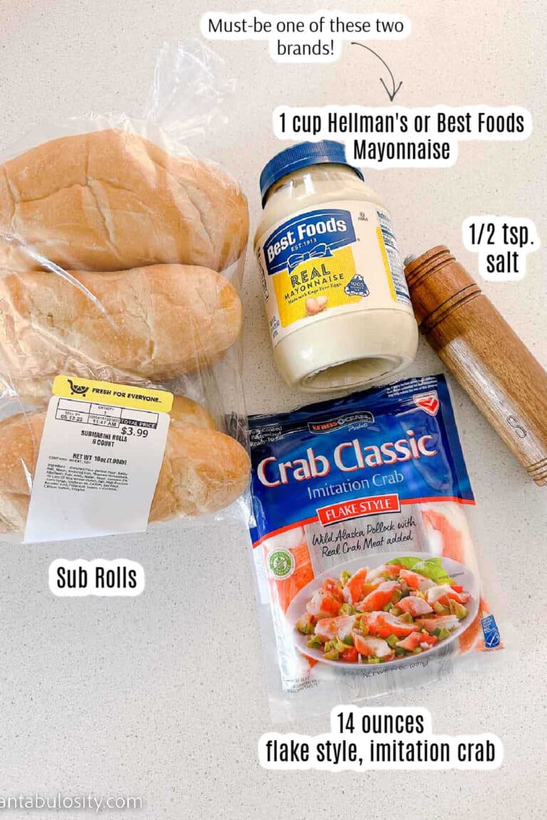 Subway Crab Sandwich Recipe - Fantabulosity