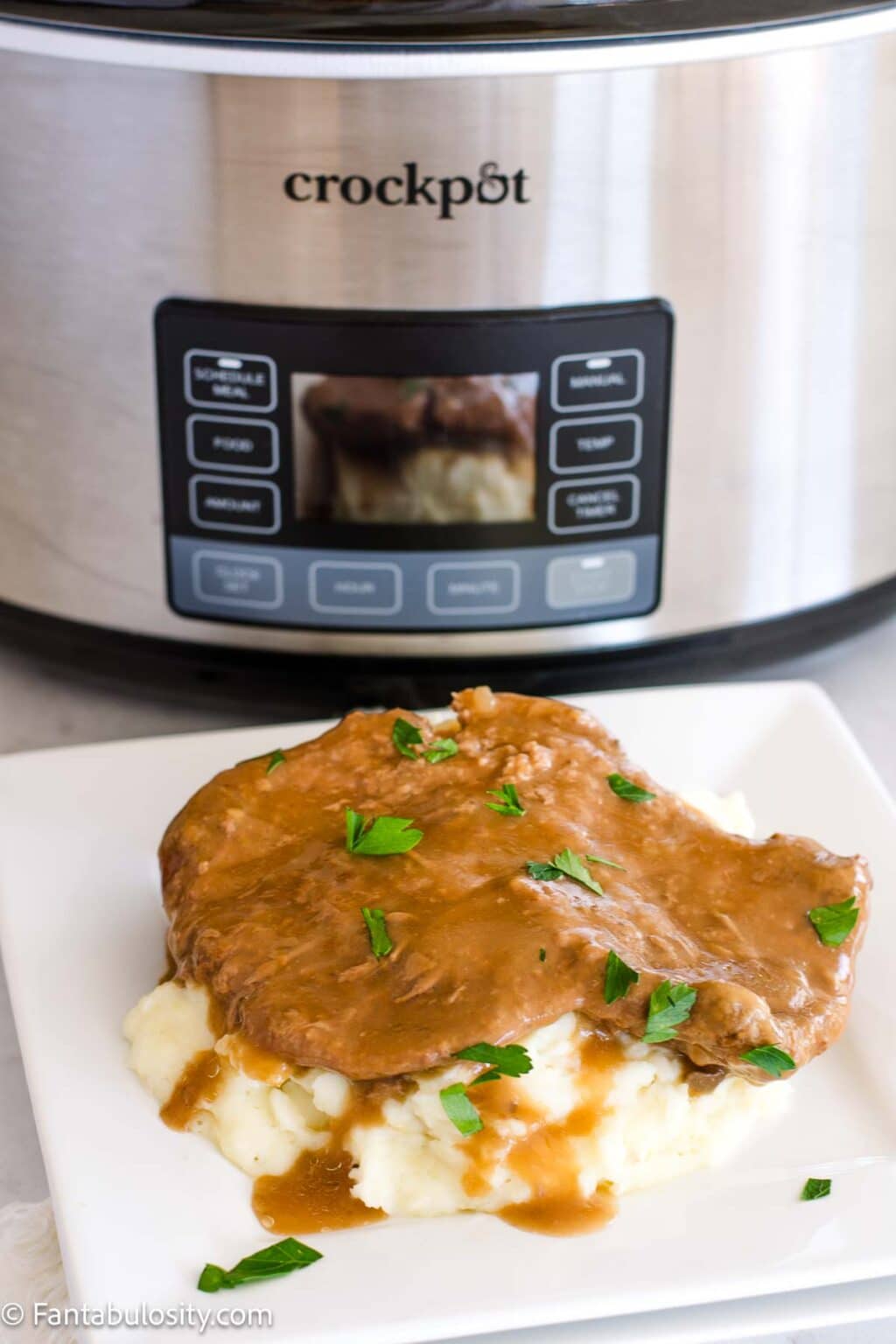 Crock Pot Cube Steak - Fantabulosity