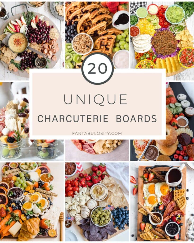 20 Unique Charcuterie Boards - Fantabulosity