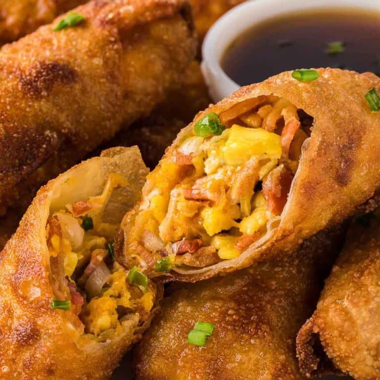 Breakfast Egg Rolls - Fantabulosity