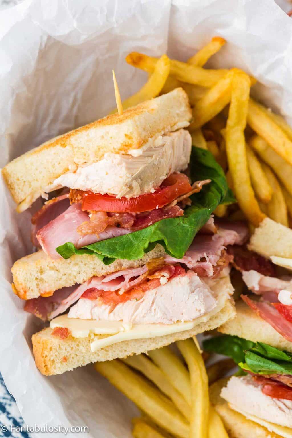 Chicken Club Sandwich - Fantabulosity