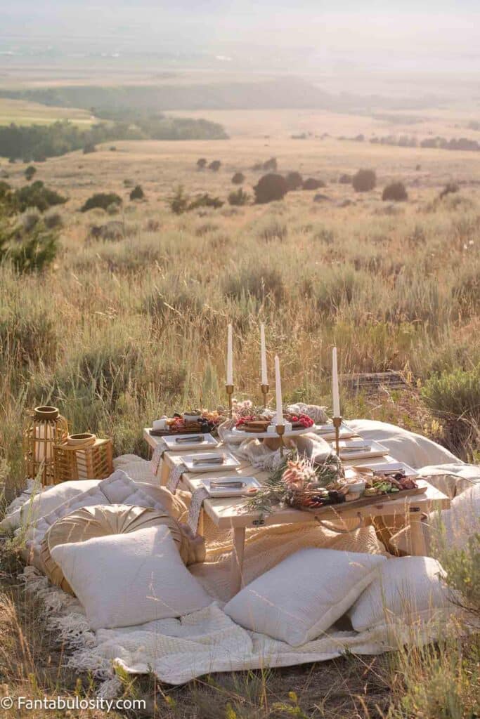 Picnic Set Up - Party Ideas & More - Fantabulosity