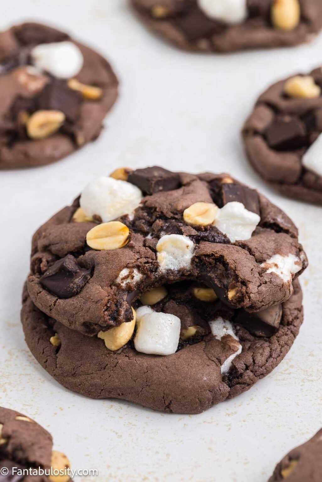 Rocky Road Cookies - Fantabulosity