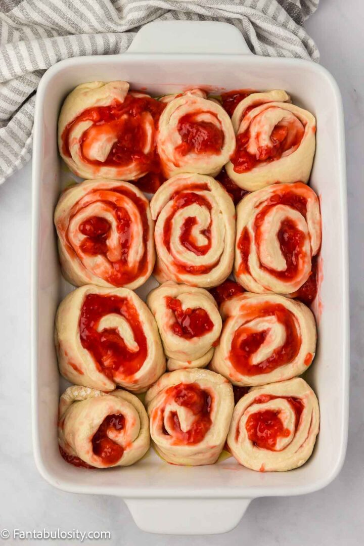 Strawberry Sweet Rolls - Fantabulosity