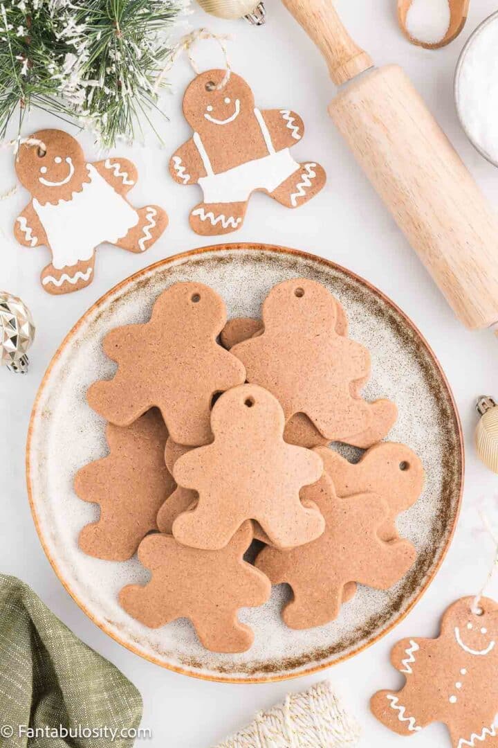 DIY Gingerbread Ornaments - Fantabulosity