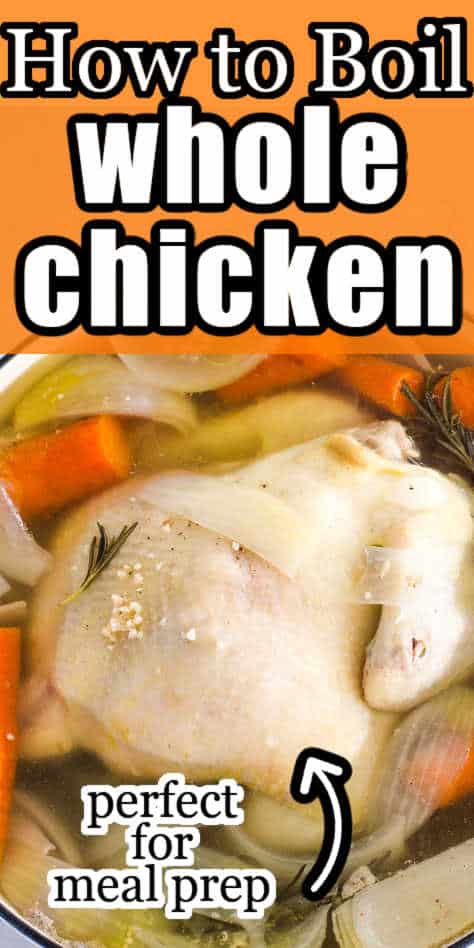 How to Boil Whole Chicken - Fantabulosity