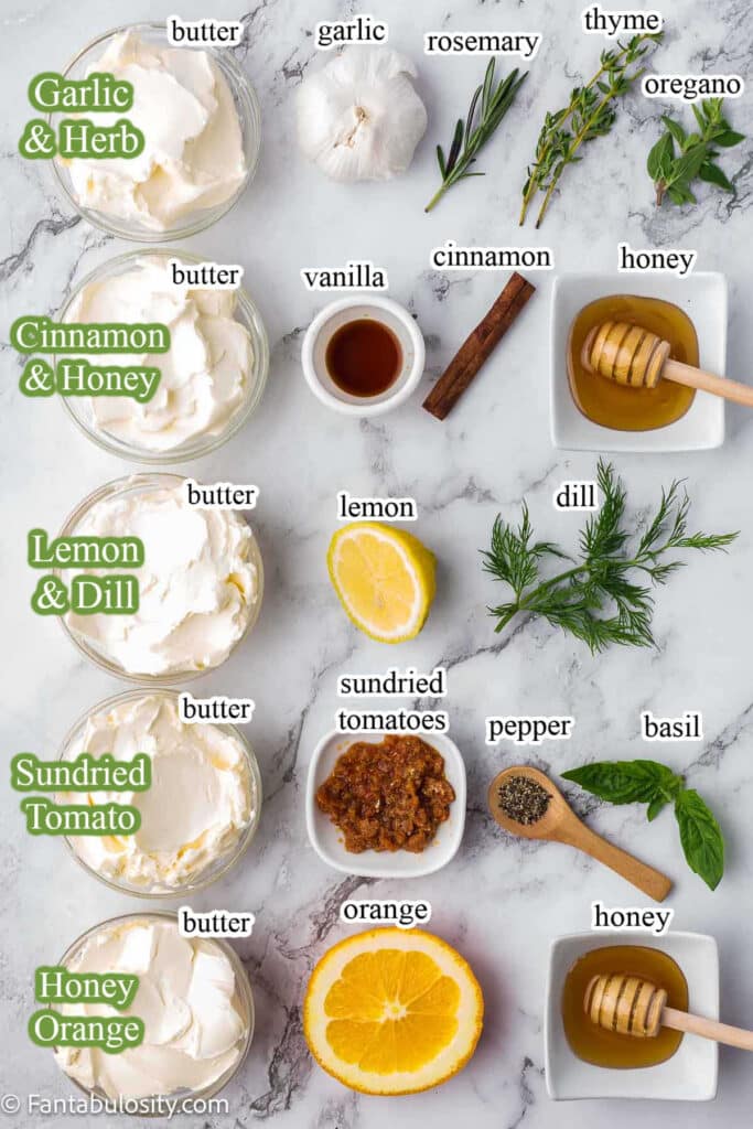 Flavored Butter Recipes (Compound Butter) - Fantabulosity