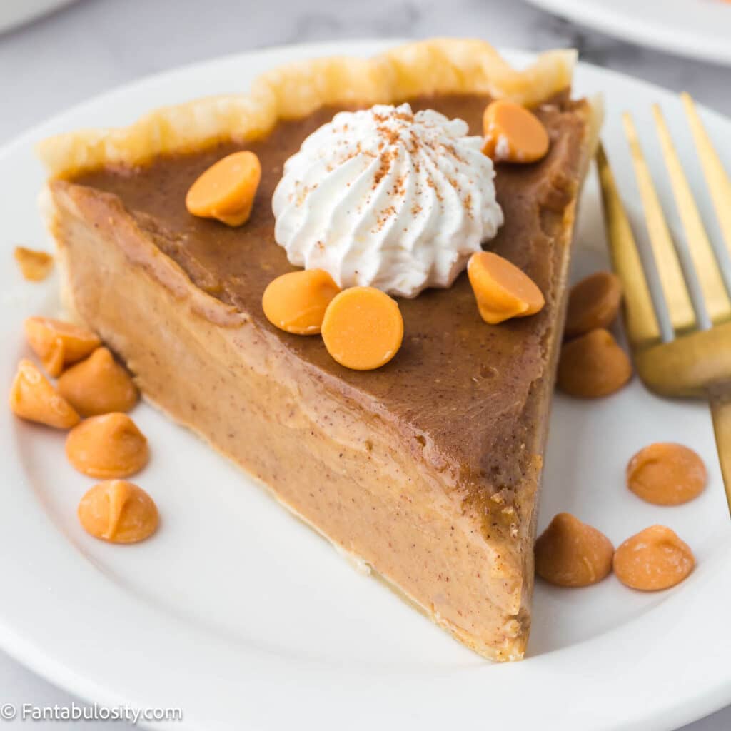 Butterscotch Cinnamon Pie - Fantabulosity