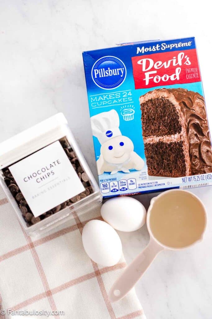 Devils Food Cookies - Only 4 Ingredients! - Fantabulosity