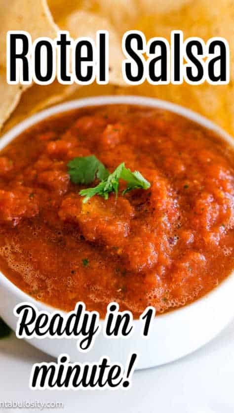 Rotel Salsa - in Under 1 Minute! - Fantabulosity
