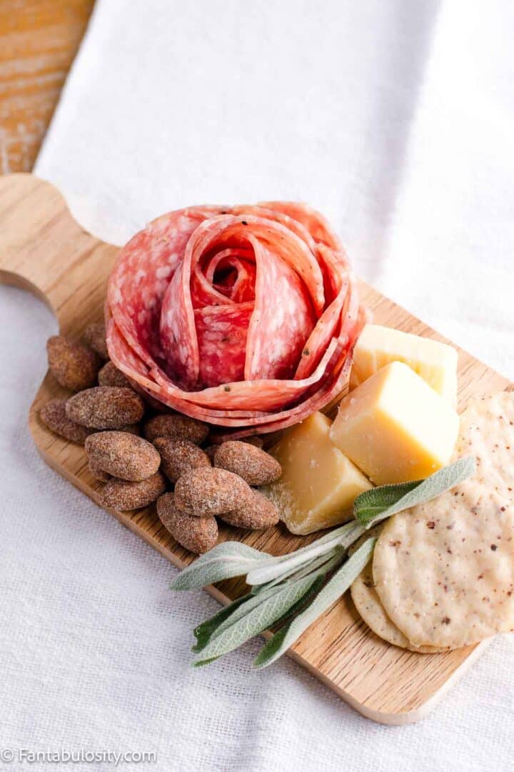 How to Make Salami Roses - Fantabulosity