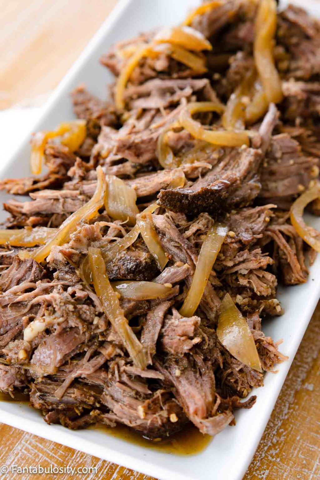 Slow Cooker Pulled Beef - Fantabulosity