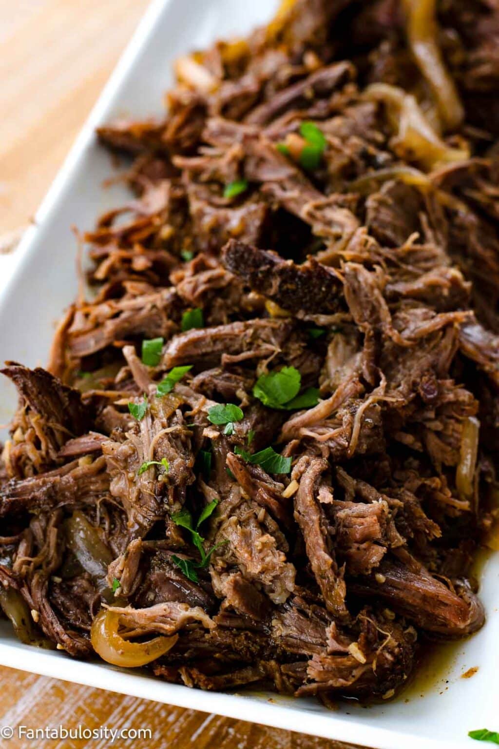 Slow Cooker Pulled Beef - Fantabulosity