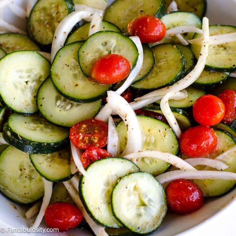 BEST Side Salad Recipe - Fantabulosity