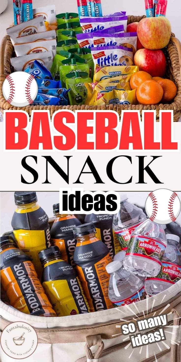 Baseball Snack Ideas for Kids (Easy Team Snacks Moms Love)- Fantabulosity