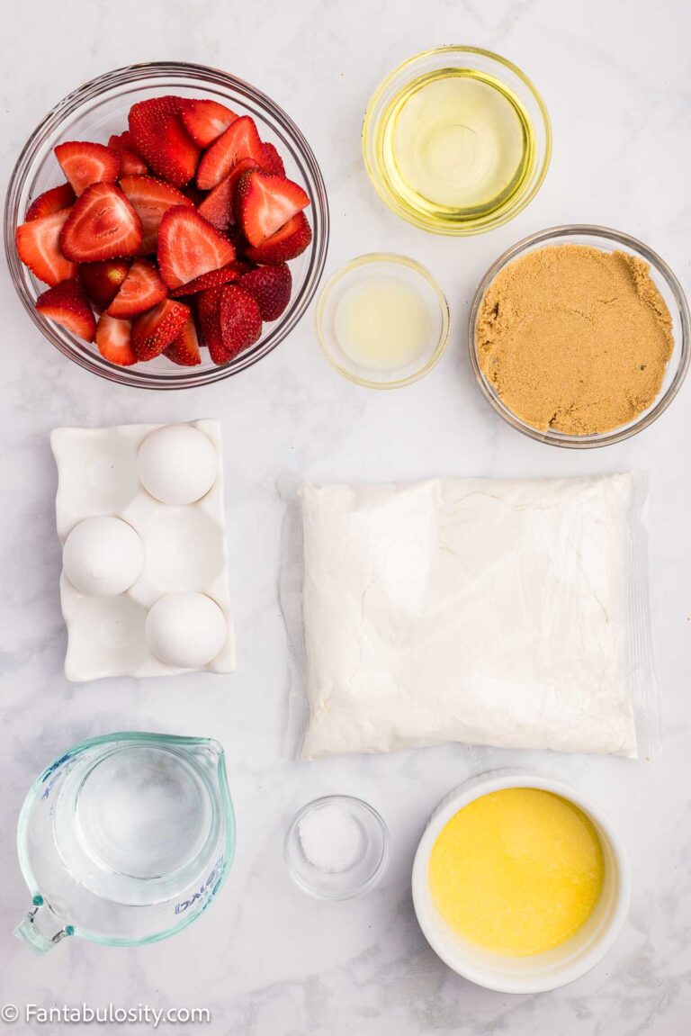Strawberry Upside Down Cake - Fantabulosity